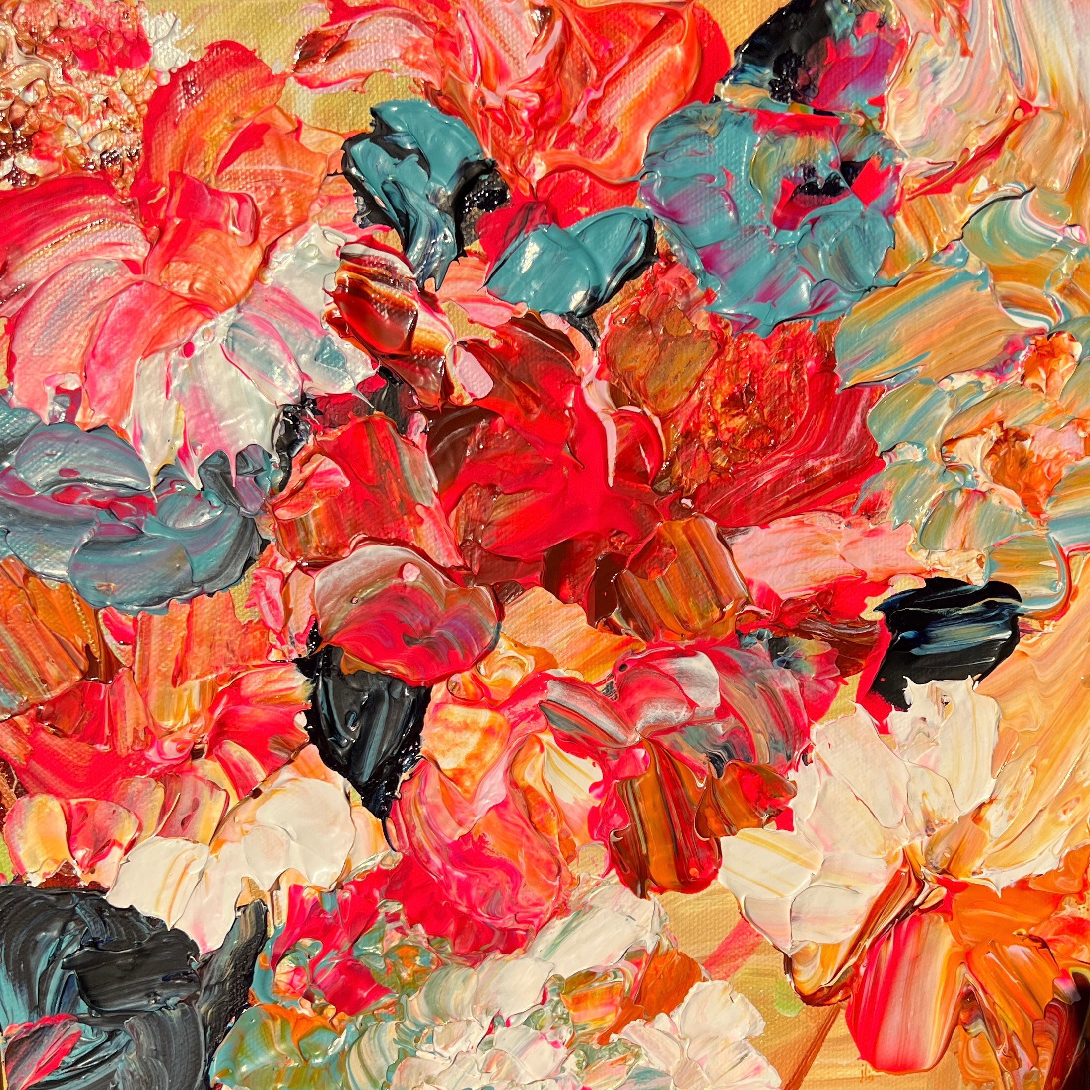 Flora - an original painting by Kerry Bruce – Kerry Bruce Art