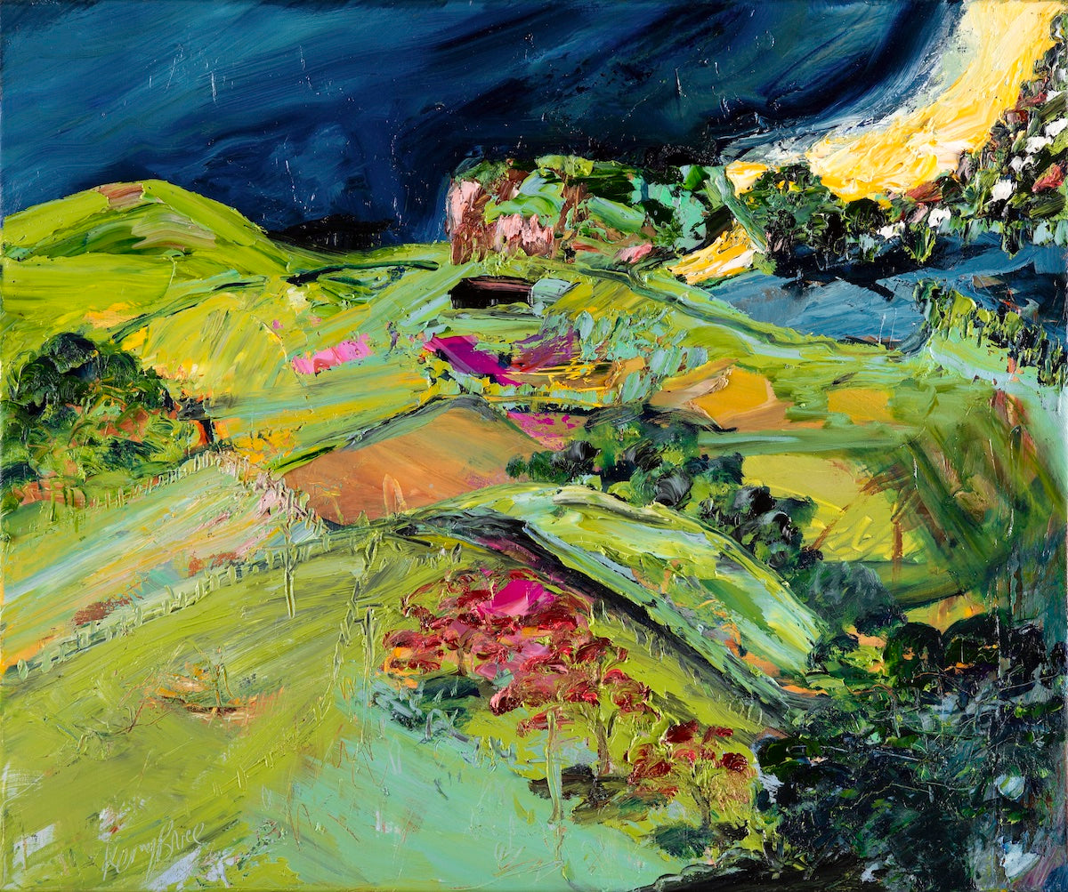 Gerringong View - original painting by Kerry Bruce – Kerry Bruce Art