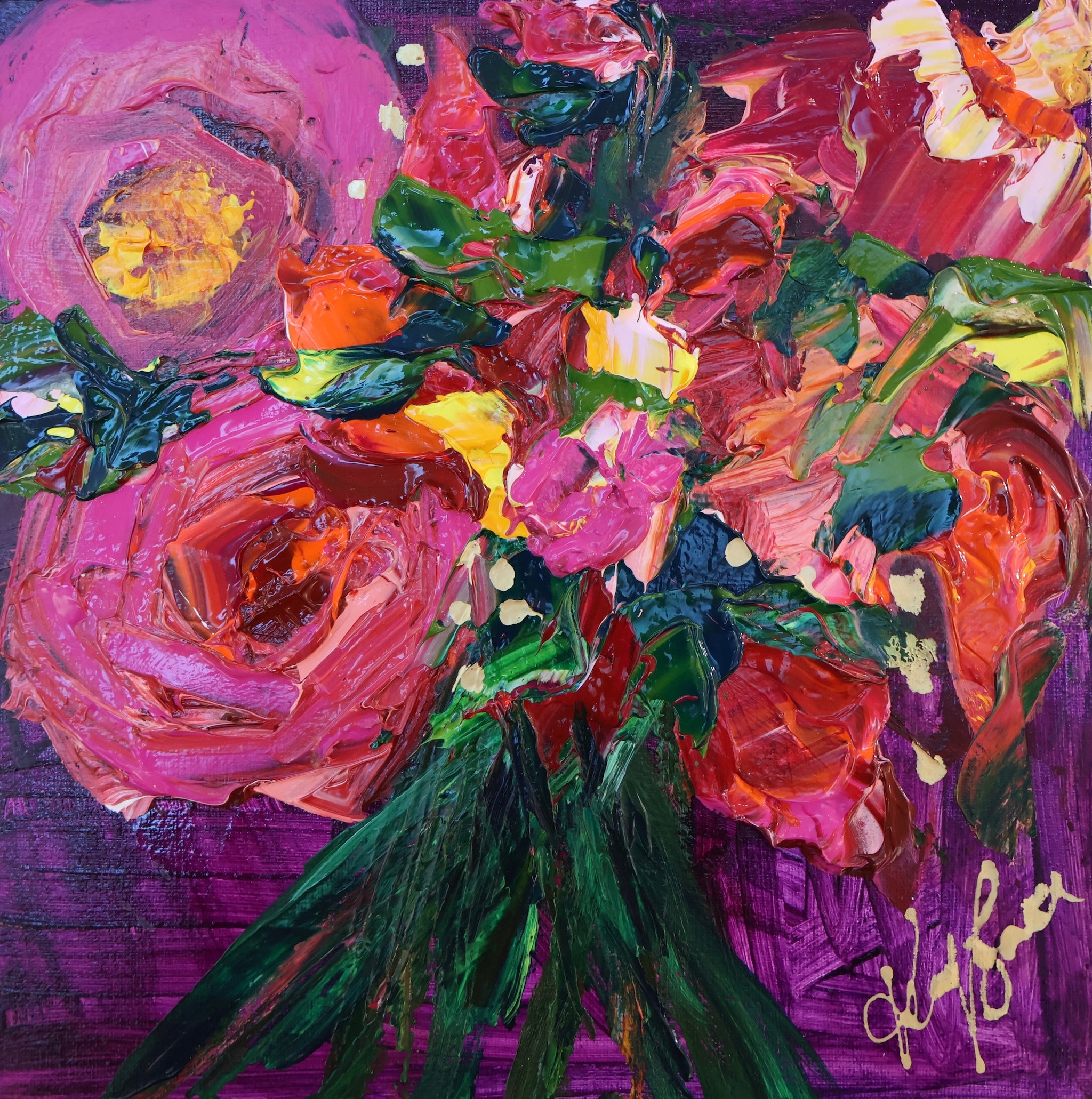 Bold and Beautiful - an original painting by Kerry Bruce Art