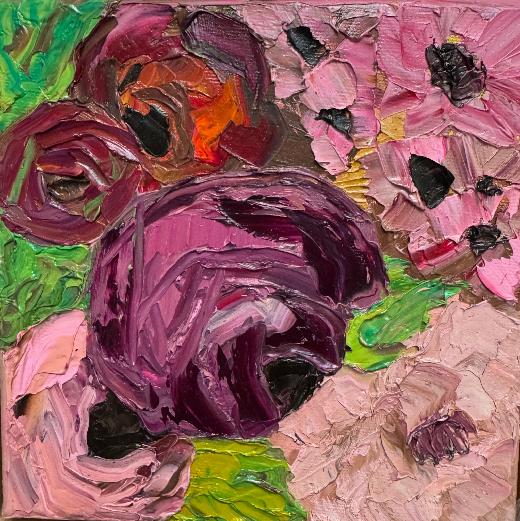 Ruby Rose - original painting by Kerry Bruce – Kerry Bruce Art