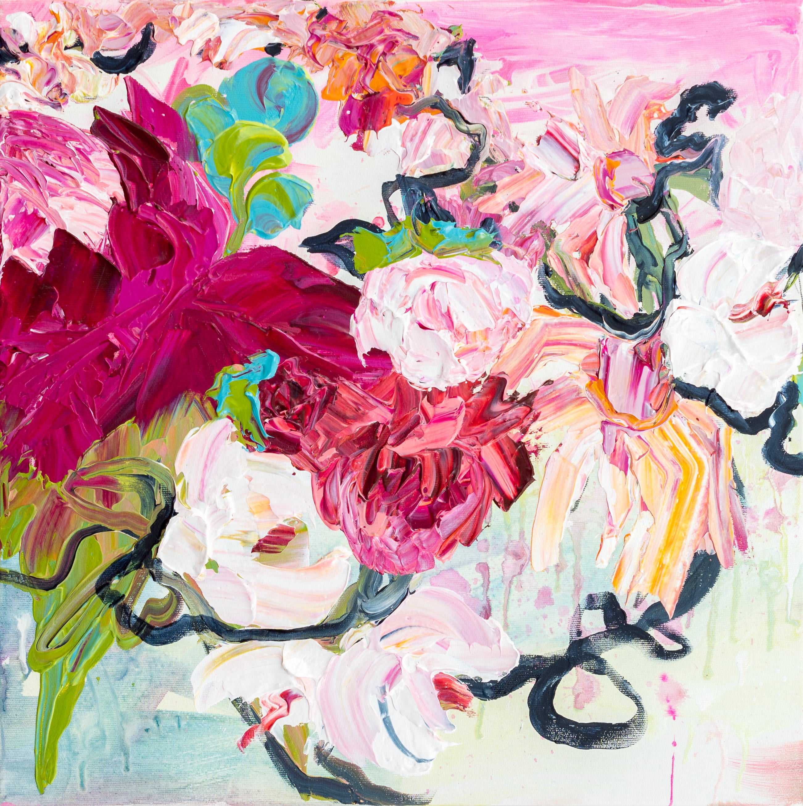 Natives Dance ll - original painting by Kerry Bruce – Kerry Bruce Art