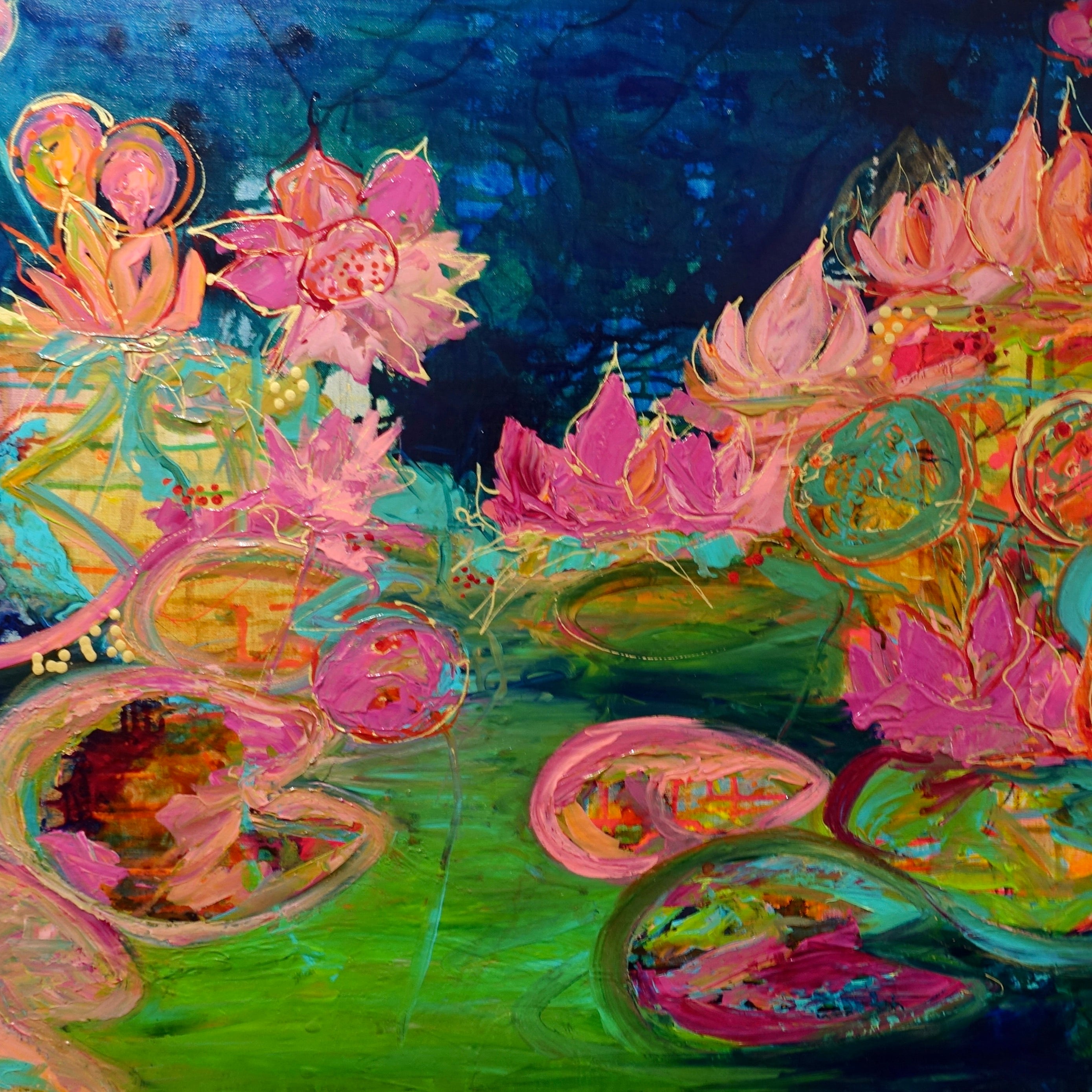 Serenity - original painting by Kerry Bruce – Kerry Bruce Art